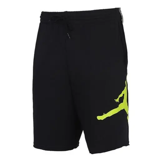 JORDAN Air Jumpman Sports Knit Shorts - Black