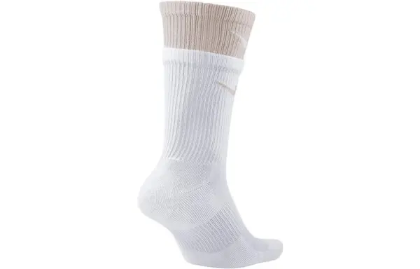 Nike Everyday Plus Cushioned Double Layer Splicing Training Sports Socks, 2 Pairs - Multi-color