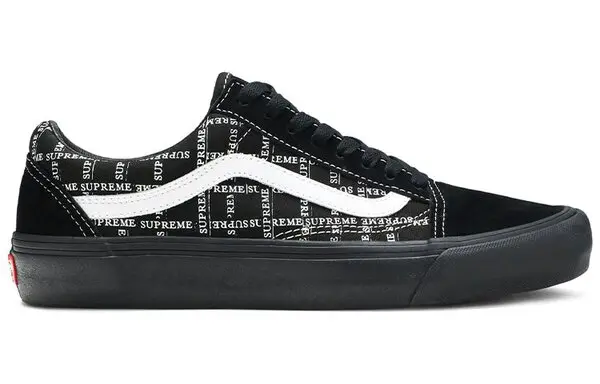 VANS Supreme X Old Skool Pro "logo Pattern" Sneakers