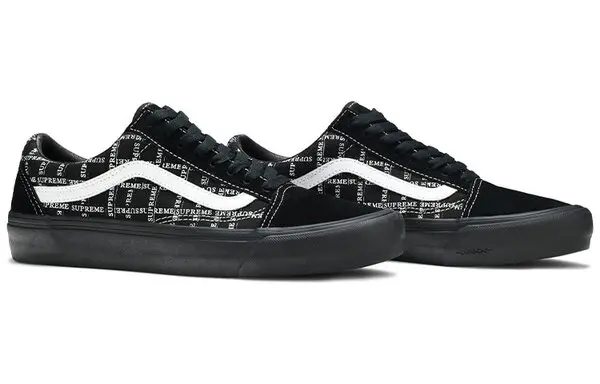 VANS Supreme X Old Skool Pro "logo Pattern" Sneakers