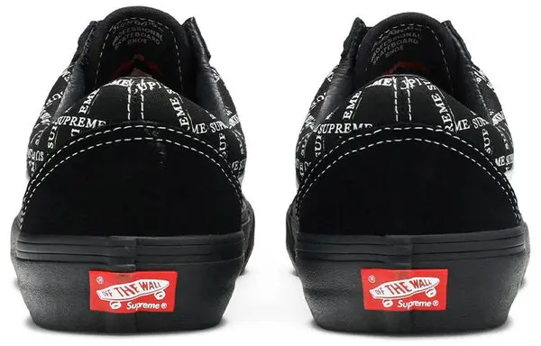 VANS Supreme X Old Skool Pro "logo Pattern" Sneakers