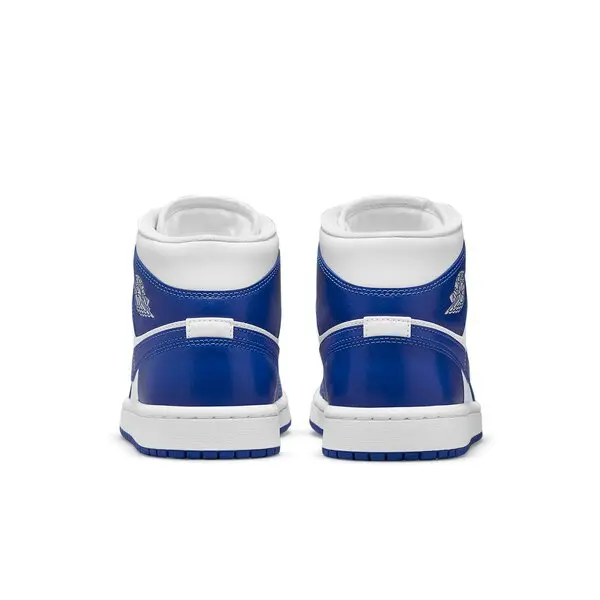 JORDAN 1 Mid Sneakers - White/hyper Royal