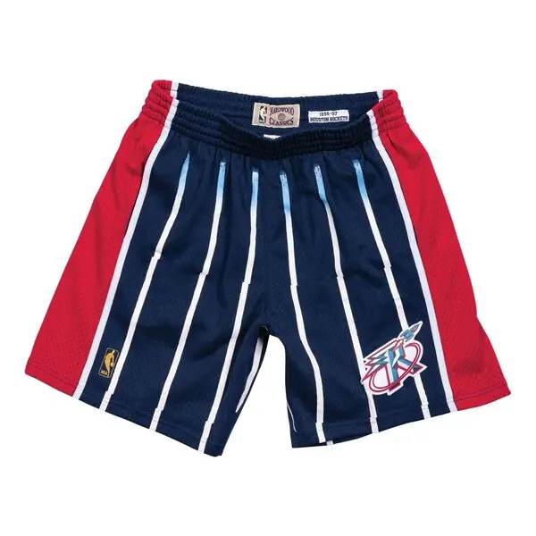Mitchell & Ness Houston Rockets Nba Swingman Shorts 1996-97 - Navy/white/red