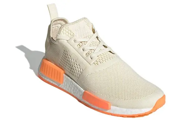 Adidas Nmd_r1 " White Screaming Orange" Sneakers