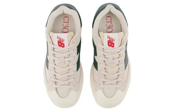 NEW BALANCE Ct302 Platform Sneakers - Creamwhite/green
