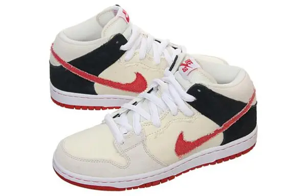 Nike Street Fighter X Dunk Mid Pro Sb 'ryu' Sneakers - White