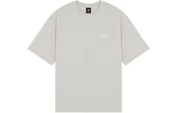 NEW BALANCE Graphic Print T-shirt Asia Sizing 'grey Blue