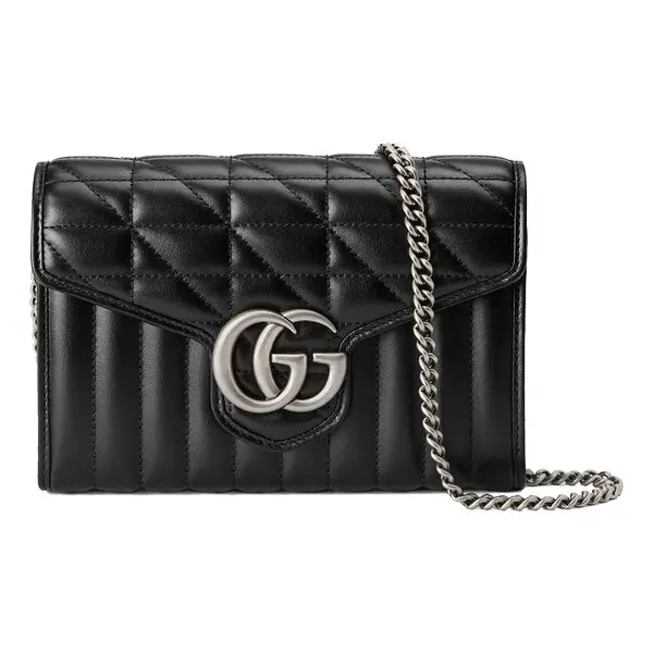 Gucci Gg Marmont Mini Bag - Black
