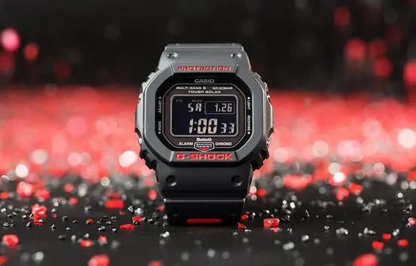 Casio G-shock Digital Watch - Black/red