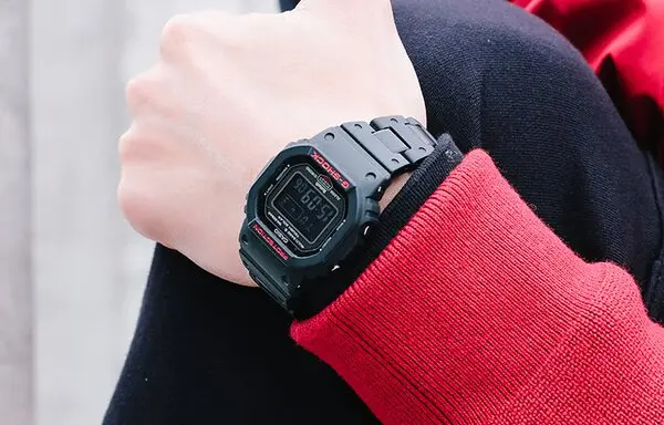 Casio G-shock Digital Watch - Black/red