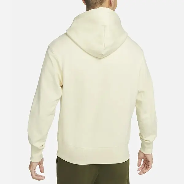 Nike Embroidered Logo Hooded Casual Sports Sweatshirt - Default Color