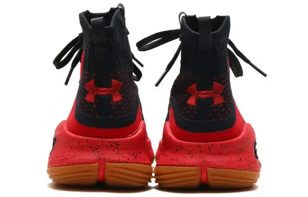 Under Armour Curry 4 High Top Lace-up Athletic Sneakers