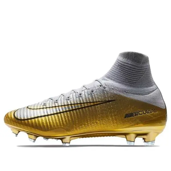 Nike Mercurial Superfly 5 Cr7 Se 'quinto Triunfo' Soccer Cleats - Silver/grey