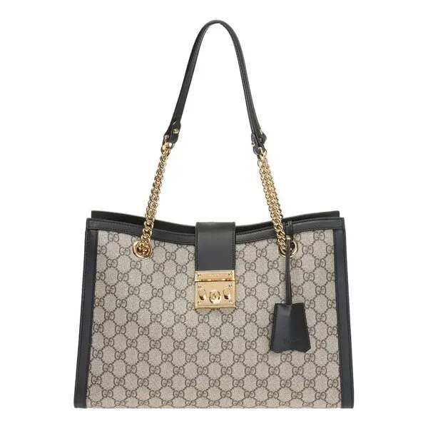 Gucci Gg Padlock Series Single-shoulder Bag - Cream