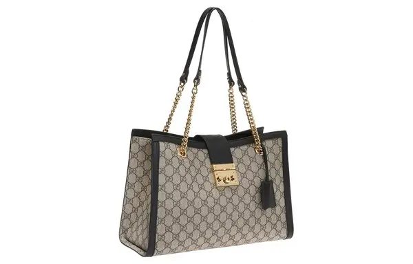Gucci Gg Padlock Series Single-shoulder Bag - Cream