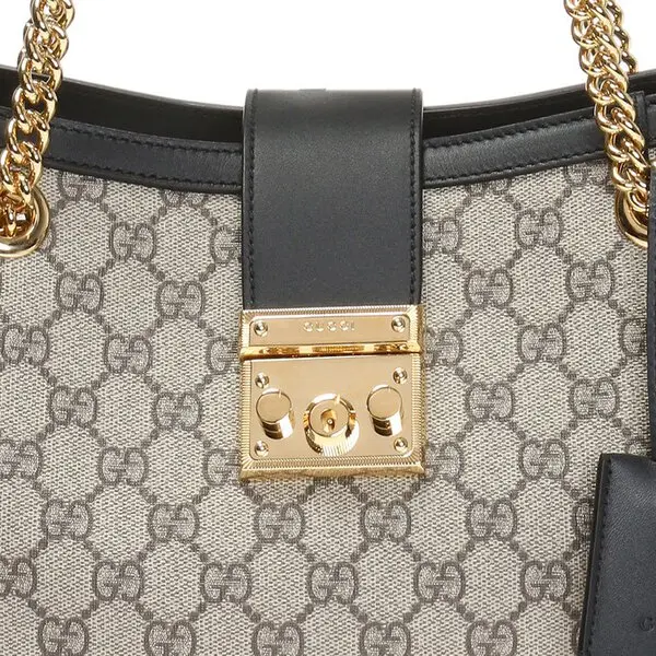 Gucci Gg Padlock Series Single-shoulder Bag - Cream