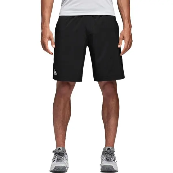 Adidas Solid Color Logo Sports Shorts