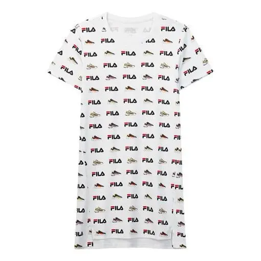 FILA Sports Full Print Knit T-shirt - Default Colorway