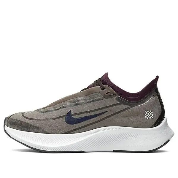 Nike Zoom Fly 3 Prnt Prm Athletic Sneakers - Black