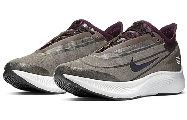Nike Zoom Fly 3 Prnt Prm Athletic Sneakers - Black