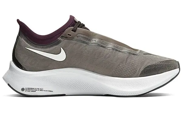 Nike Zoom Fly 3 Prnt Prm Athletic Sneakers - Black