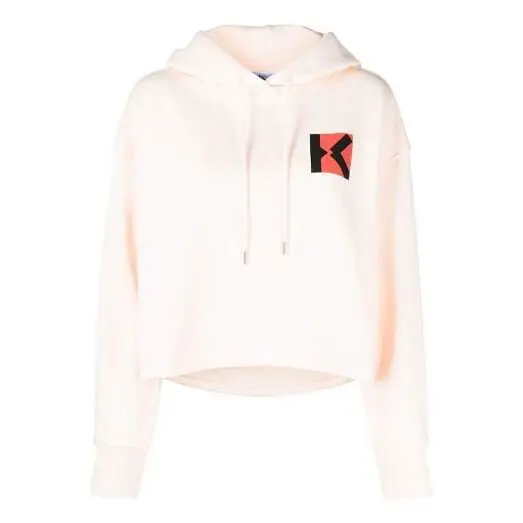 Kenzo Alphabet Logo Hoodie - Pink