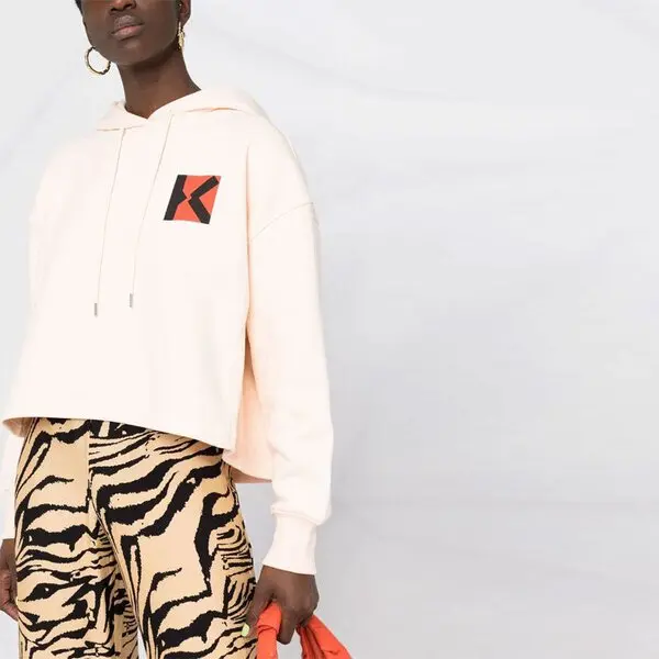 Kenzo Ss21 Alphabet Logo Printing Hoodie
