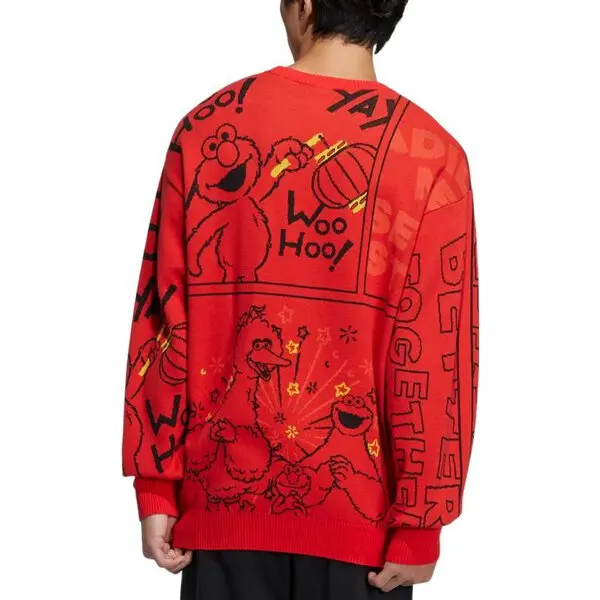 Adidas Neo Street X Sesame Street Crewneck Sweater