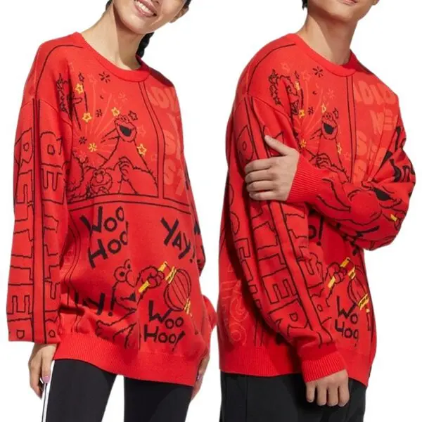 Adidas Neo Street X Sesame Street Crewneck Sweater
