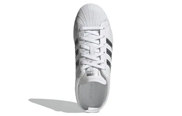 Adidas Superstar Mule Silver Metallic Sneakers - White