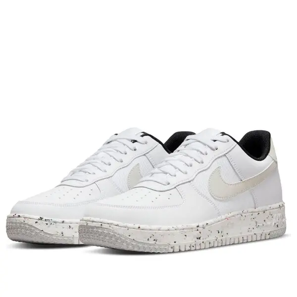 Nike Force 1 Crater Next Nature Low Top Sneakers - White/grey