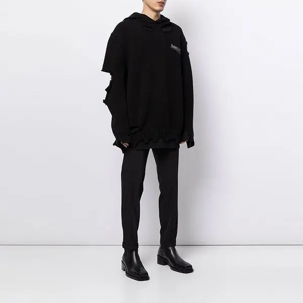 Balenciaga Political Campaign Destroyed Hoodie