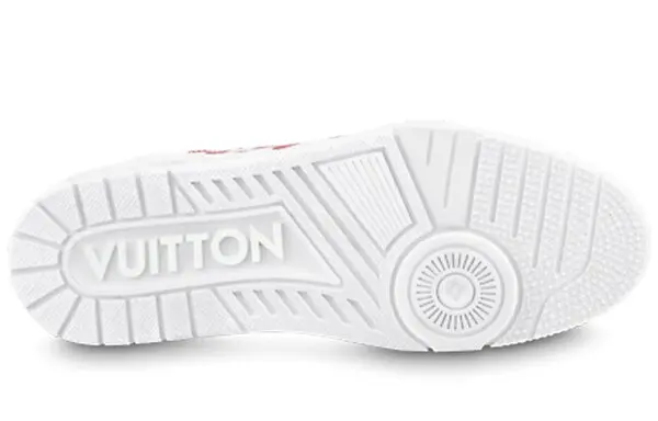 LOUIS VUITTON X Nigo Trainers 'red White Plaid