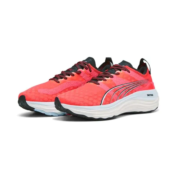 PUMA Foreverrun Nitro Sneakers - Fire Orchid/black/silver