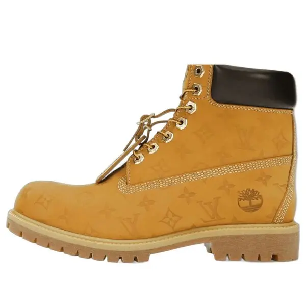 Timberland Louis Vuitton X 6" Monogram Ankle Boot - Wheat Monogram