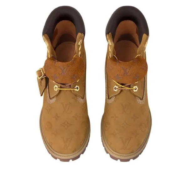 Timberland Louis Vuitton X 6" Monogram Ankle Boot - Wheat Monogram