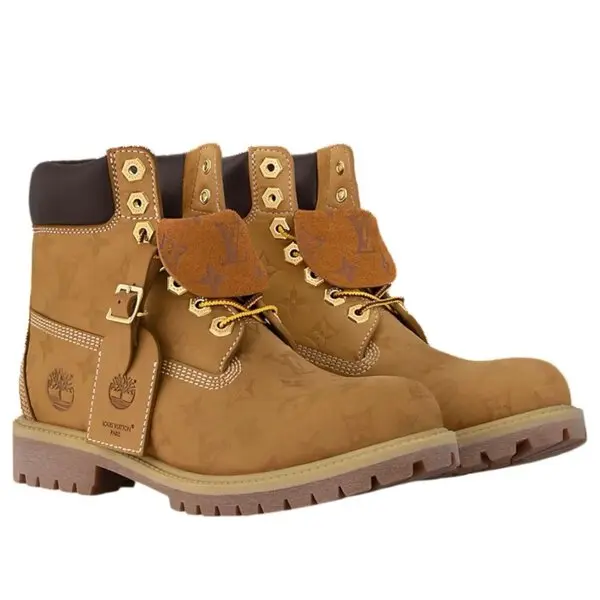 Timberland Louis Vuitton X 6" Monogram Ankle Boot - Wheat Monogram