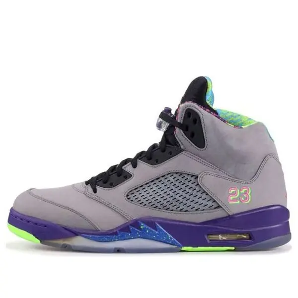 JORDAN 5 'bel-air' High Top Sneakers - Grey
