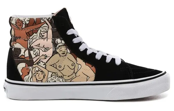 VANS Sk8-hi 'breast Cancer Awareness' High Top Sneakers - Black/white