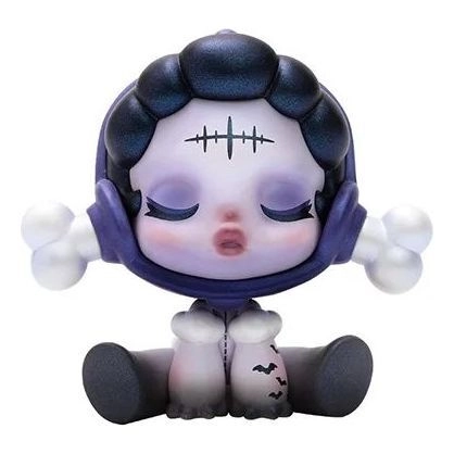 POP MART Skullpanda Jungle Castle 'ghost' Collectible Figure - Multi-color