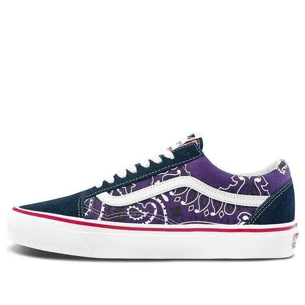 VANS Bedwin & The Heartbreakers Ua Og X Old Skool Lx 'bandana Pack' Sneakers - Yellow/blue