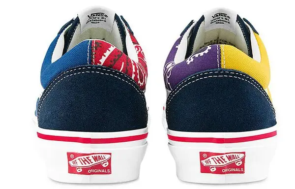 VANS Bedwin & The Heartbreakers Ua Og X Old Skool Lx 'bandana Pack' Sneakers - Yellow/blue