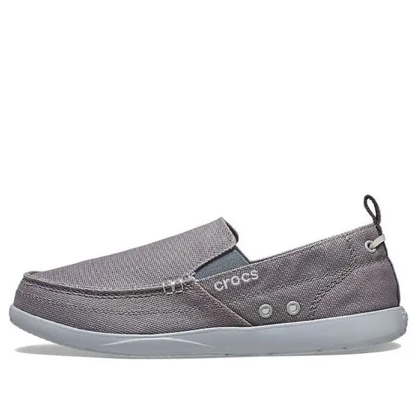 CROCS Walu Syn Slate Slip-on Loafers - Grey