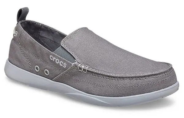 CROCS Walu Syn Slate Slip-on Loafers - Grey