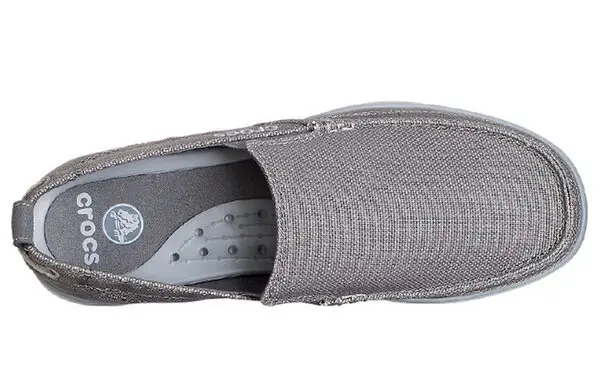 CROCS Walu Syn Slate Slip-on Loafers - Grey