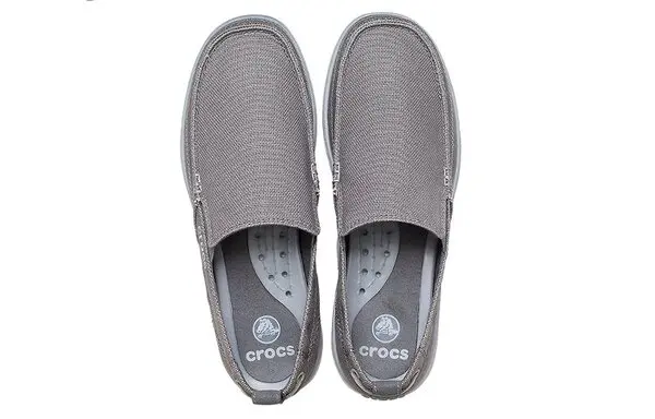 CROCS Walu Syn Slate Slip-on Loafers - Grey