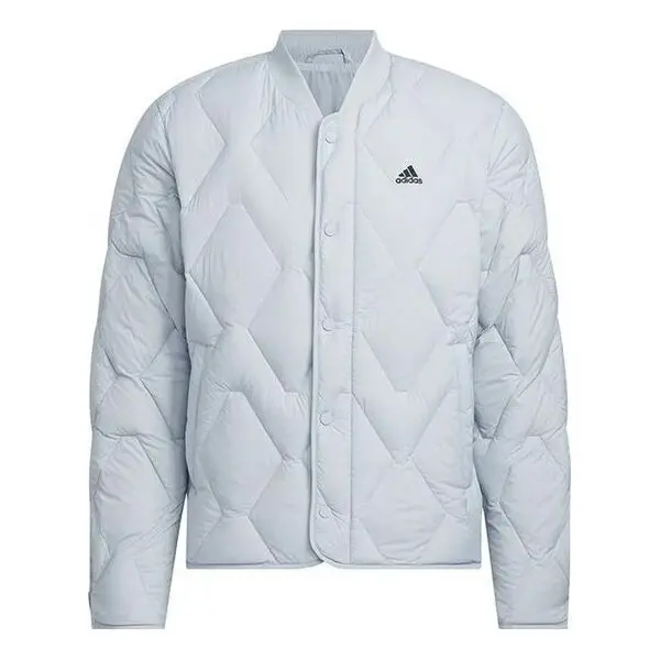 Adidas Regular Varsity Down Jacket - White