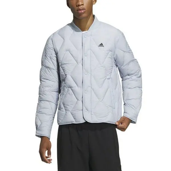 Adidas Regular Varsity Down Jacket - White