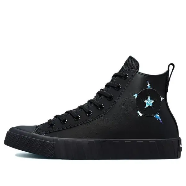 CONVERSE Unt1tl3d High Top "chase The Drip" Sneakers - Black
