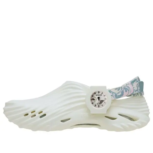 CROCS X G-shock Echo Wave Clogs - Beige/green/pink